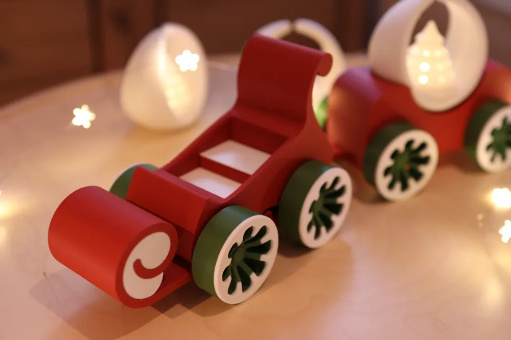 The Toy Sleigh by SK07 Skipper07 - MakerWorld