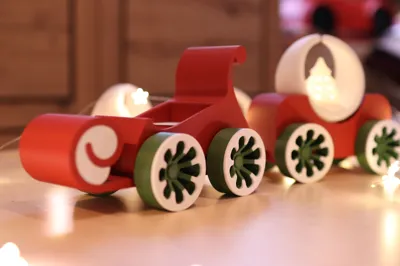 The Toy Sleigh by SK07 Skipper07 - MakerWorld