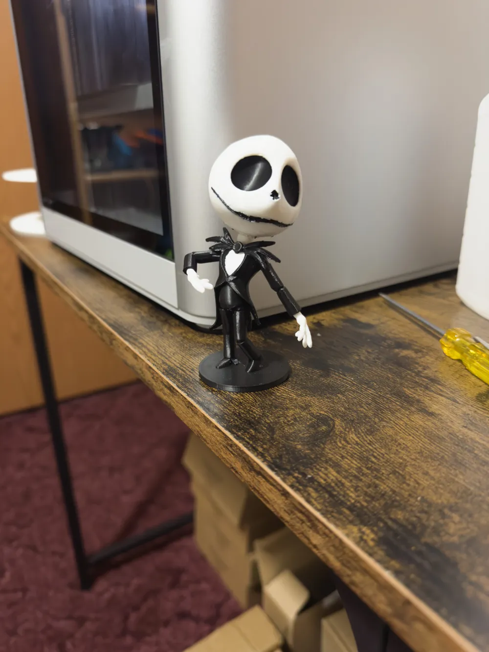 Jack Skellington model, figure by Wesley08 MakerWorld: Download Free 3D ...