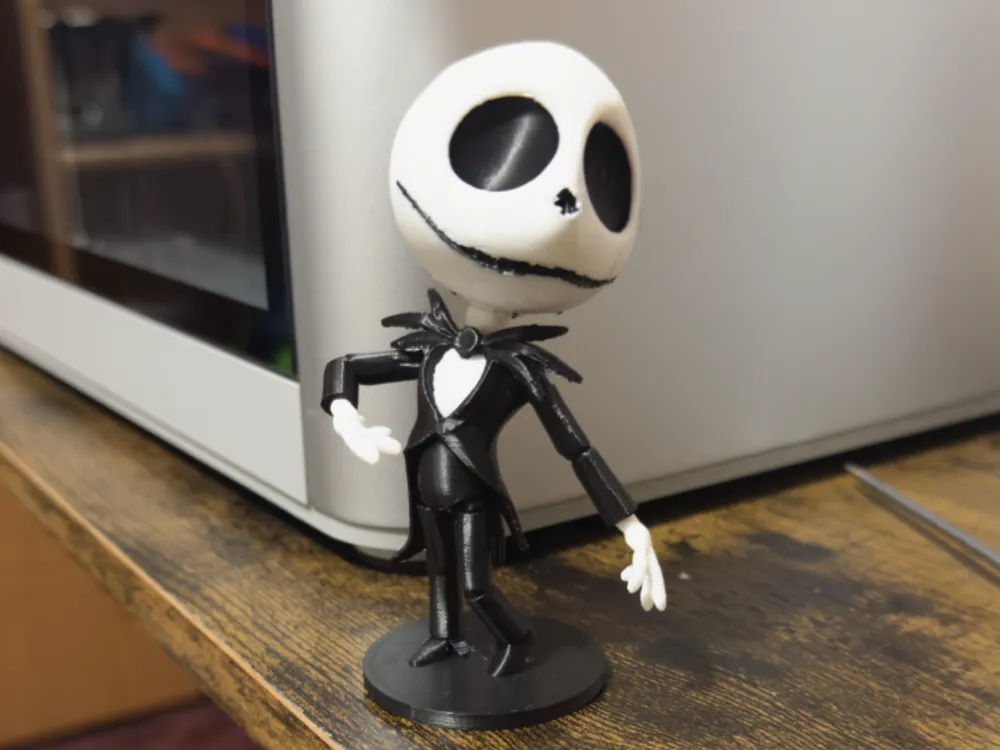 Jack Skellington model, figure by Wesley08 MakerWorld: Download Free 3D ...