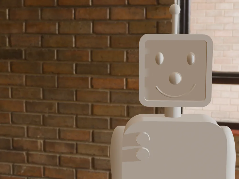 RoboSmile: My First Robot with Blender by Nosocialifer3D - MakerWorld