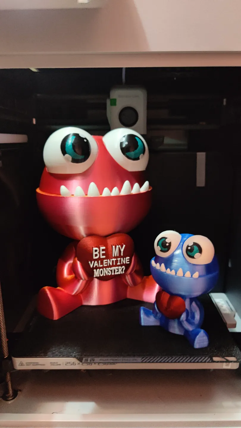 Love Monster ( Support Free Candy Container ) by 3DJPDESIGNS - MakerWorld