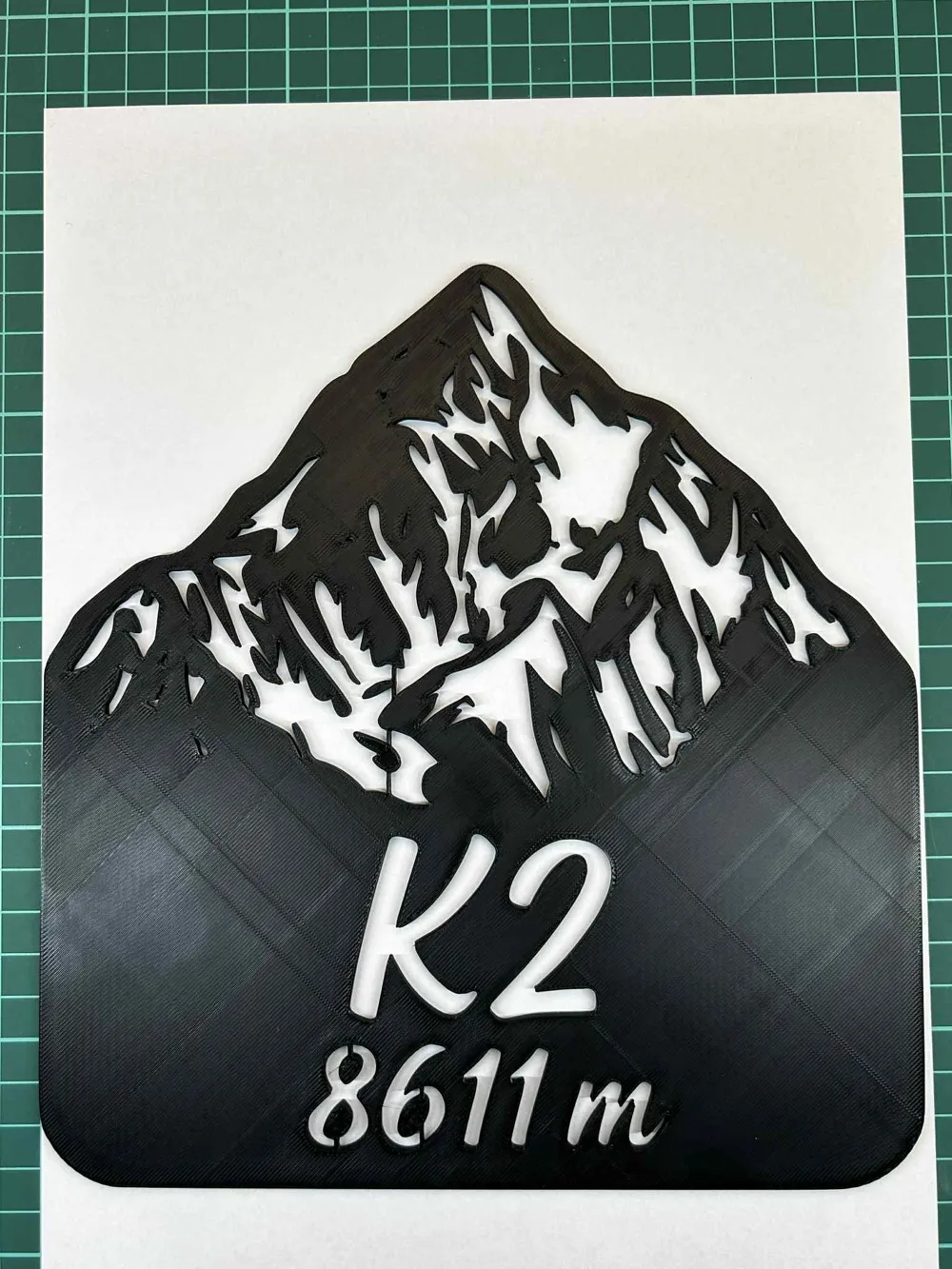Wall Art K2 - Free 3D Print Model - MakerWorld