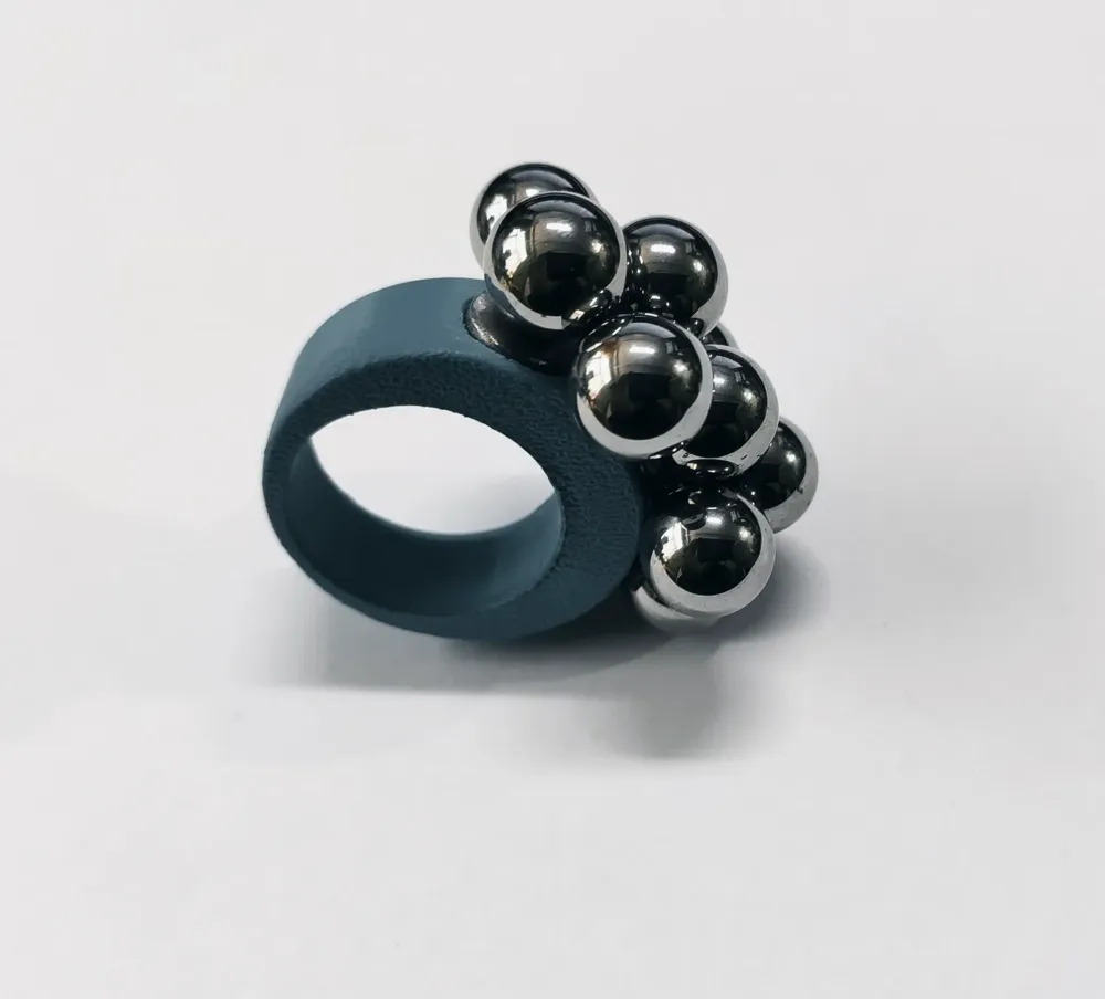 Slingshot marbles projectiles magnetic ring by Nebula - MakerWorld