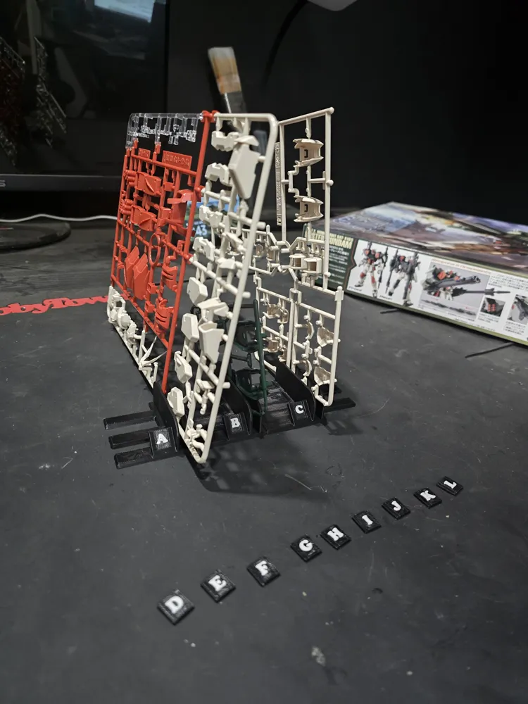 Gundam Model Kit Sprue stands by Kh3ll MakerWorld: Download Free 3D Models
