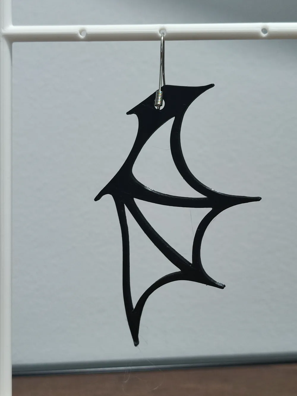 Night Flight Earrings (Without GPS) - Free 3D Print Model - MakerWorld