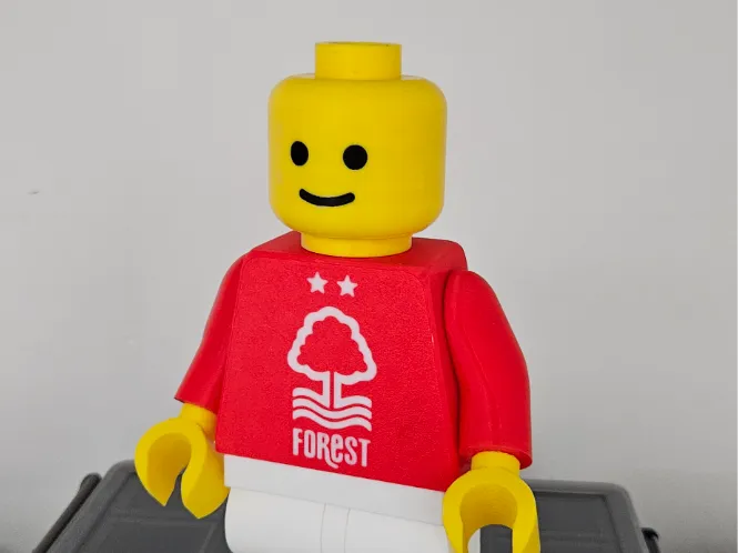 Brick Man Nottingham Forest FC 20cm by da_max MakerWorld: Download Free ...