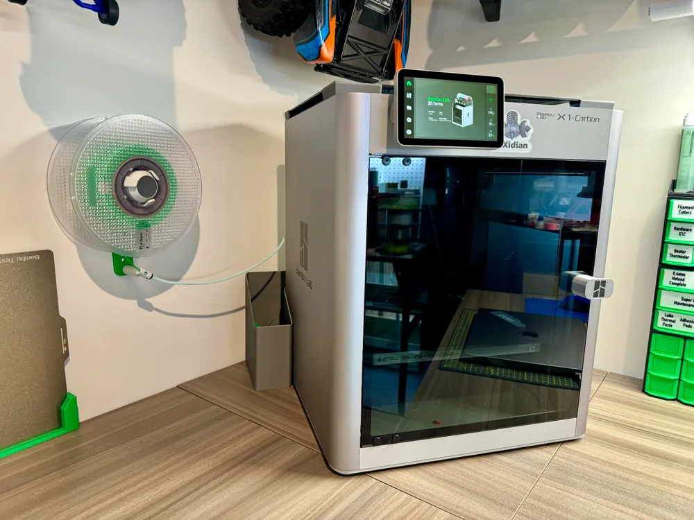 AMS Lite Spool Holder Mount with A1 Filament Guide by Whimsii3D ...