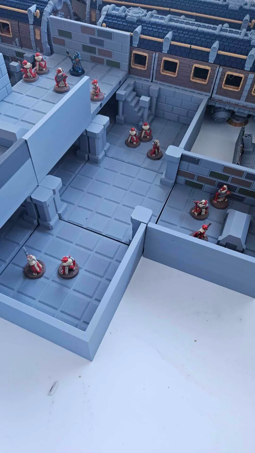 Modular Dungeon Remixed by Lostbouy MakerWorld: Download Free 3D Models
