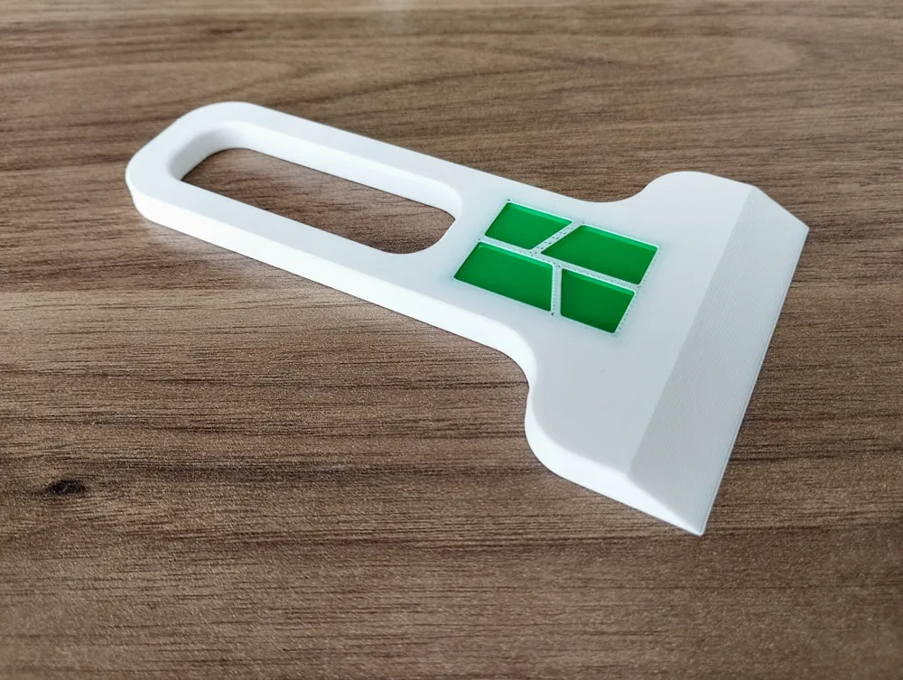 Bed Scraper V2.0 - 70mm wide Blade - Free 3D Print Model - MakerWorld