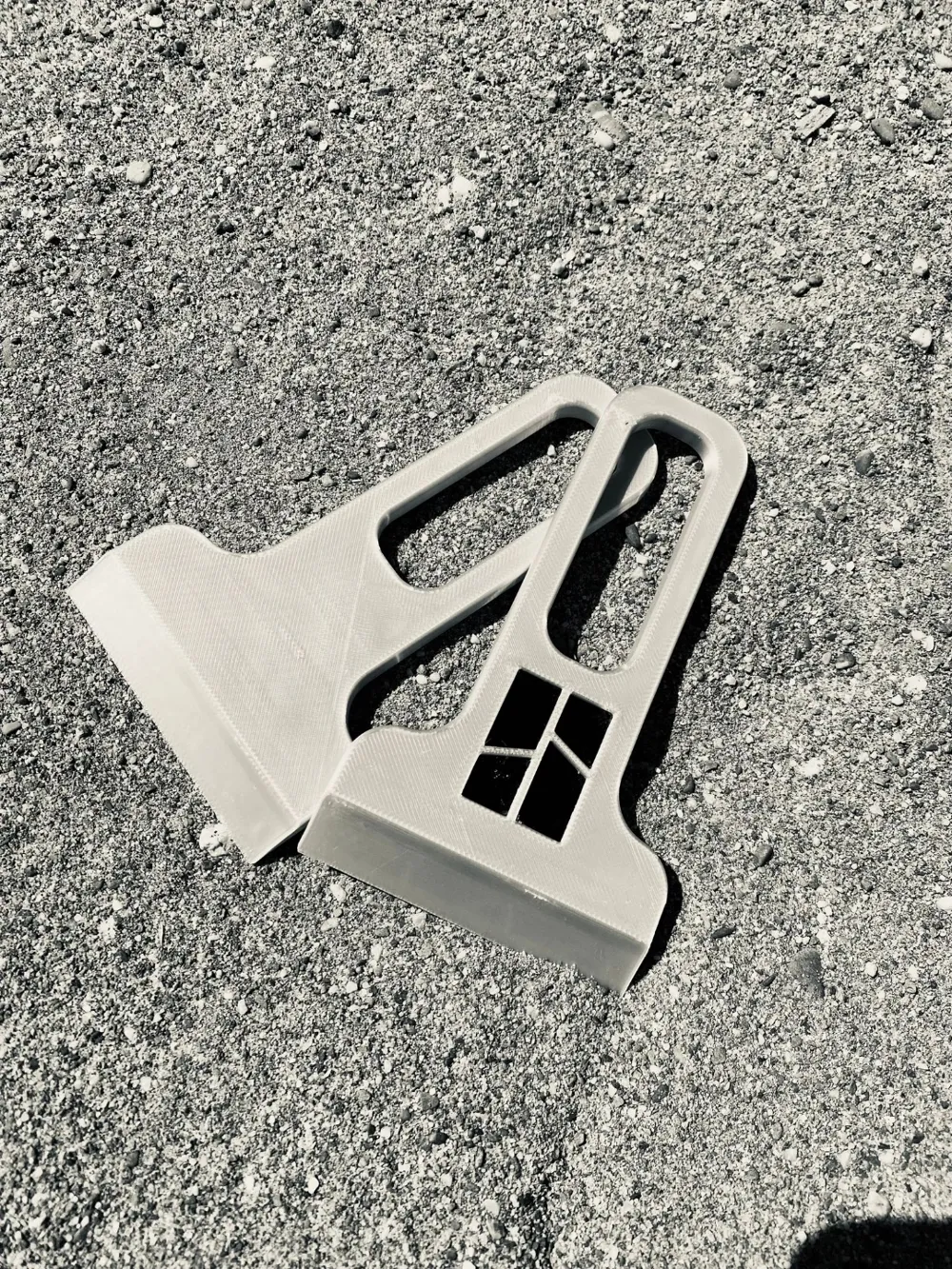 Bed Scraper V2.0 - 70mm wide Blade - Free 3D Print Model - MakerWorld