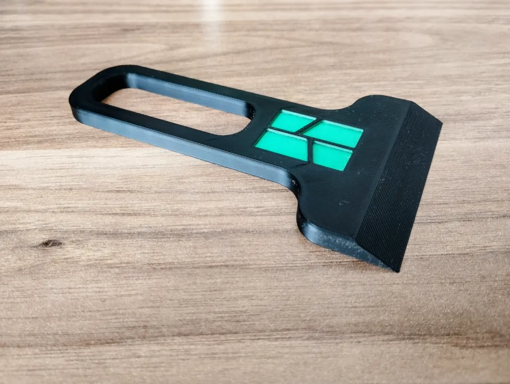 Bed Scraper V2.0 - 70mm wide Blade by Deltaprints - MakerWorld