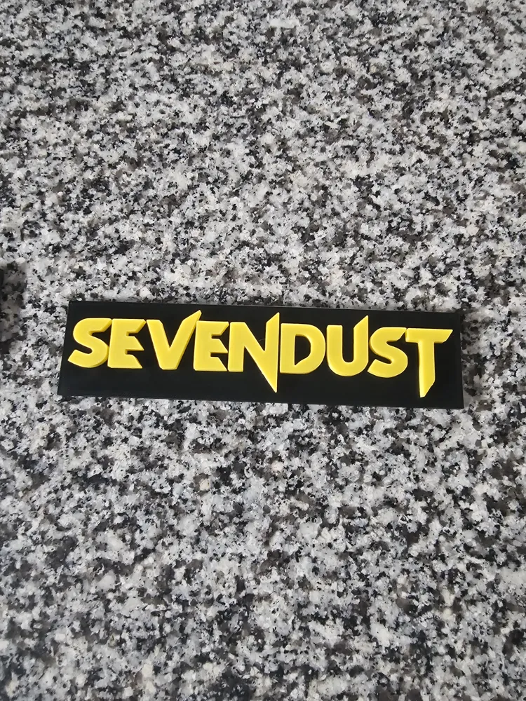Sevendust Rock Band 3D Logo Wall Sign Art Plaque - Free 3D Print Model ...
