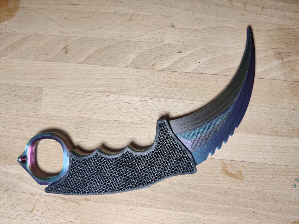 Tactical Karambit V2 Remixed by Renaar - MakerWorld
