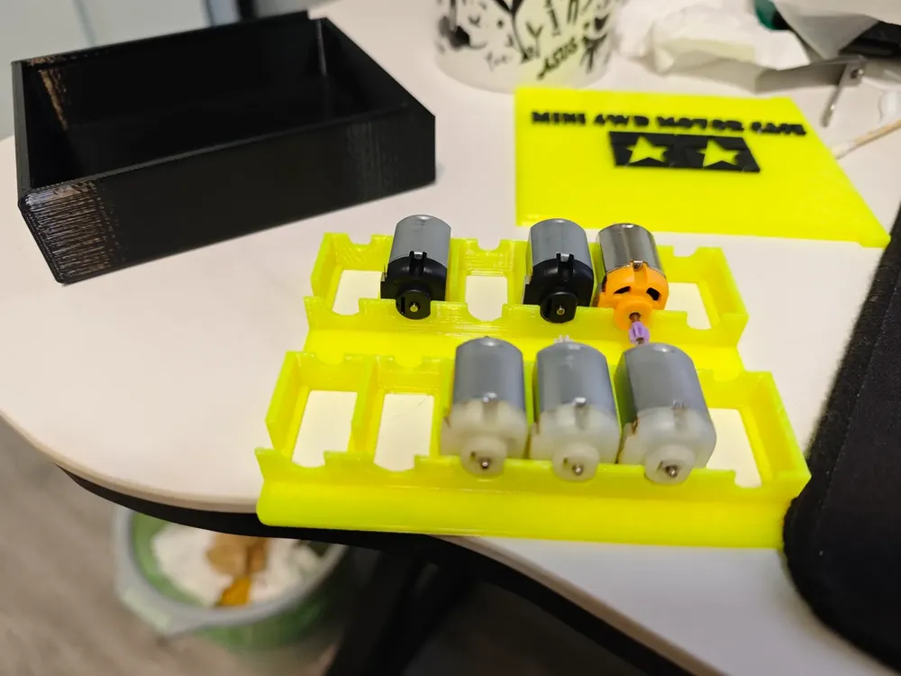 Mini 4WD motor box - Free 3D Print Model - MakerWorld
