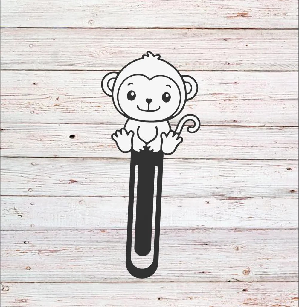 BookMark Monkey Baby Cute Kawaii by JonnyCena3DArt - MakerWorld