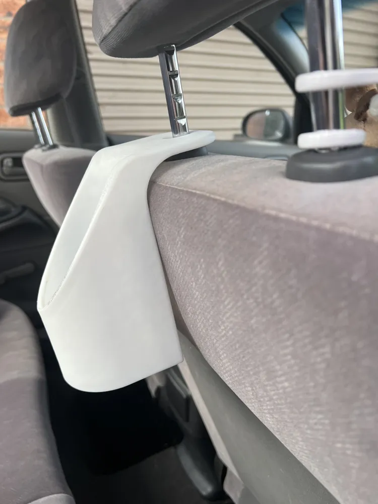 Headrest Cup Holder - Free 3D Print Model - MakerWorld