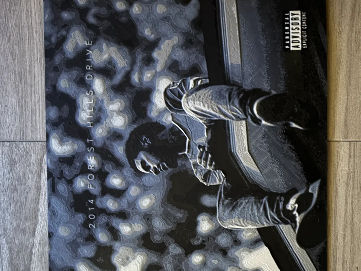 j Cole 2014 Forest Hill drive album hue forge by dez MakerWorld: Download Free 3D Models