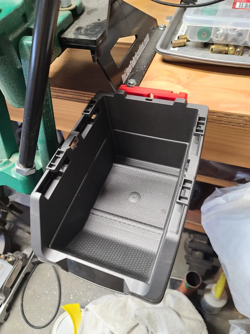 Husky 9 in. Stackable Storage Bin Mount - Adjustable Height by Nomad07 ...