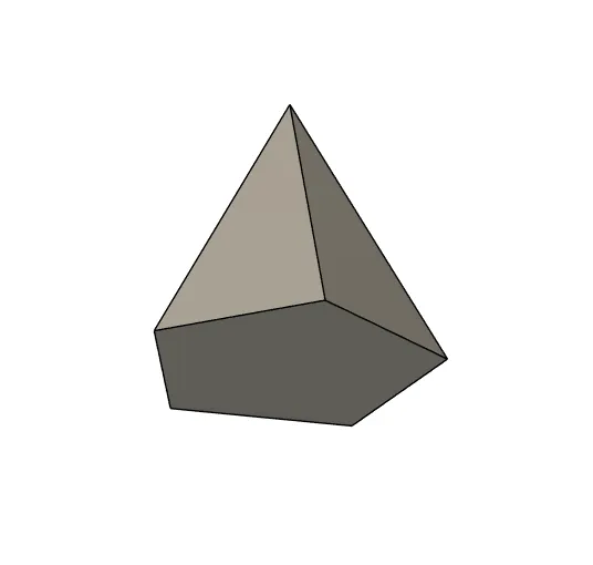 fünfseitige Pyramide - Grundform von 3ni - MakerWorld
