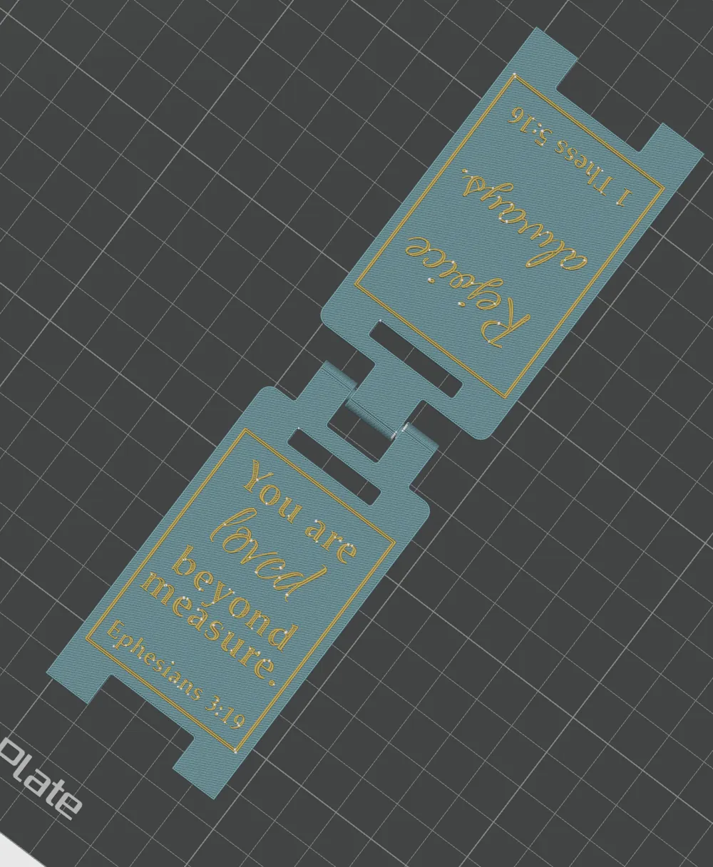 PIP Mini Floor Stand Sign - Rejoice always by InHim MakerWorld ...