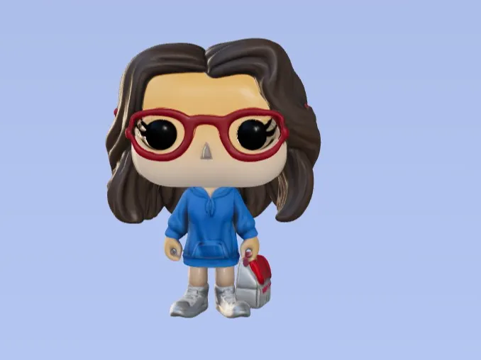 Funko Pop Girl by Duga3D MakerWorld: Download Free 3D Models