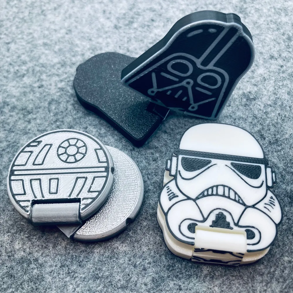 Star Wars Slider + Flip Fidgets (Print in Place) - Free 3D Print Model ...