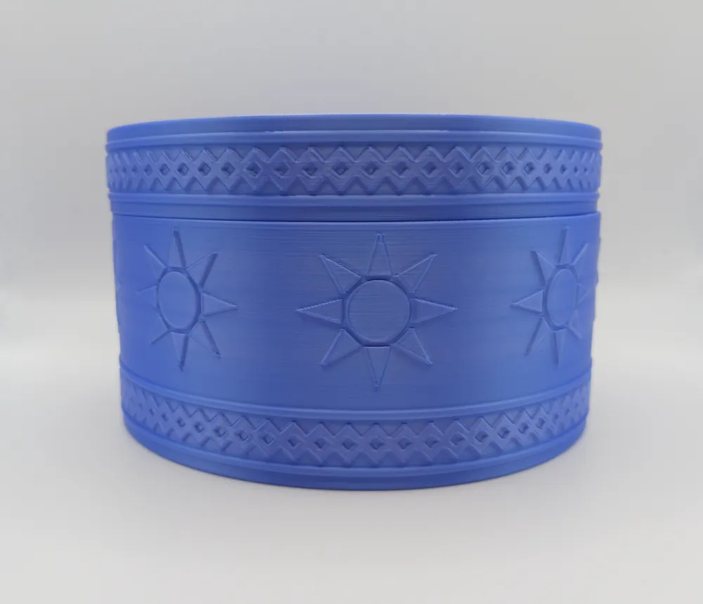 Round Sun Box by Crunch3D - MakerWorld