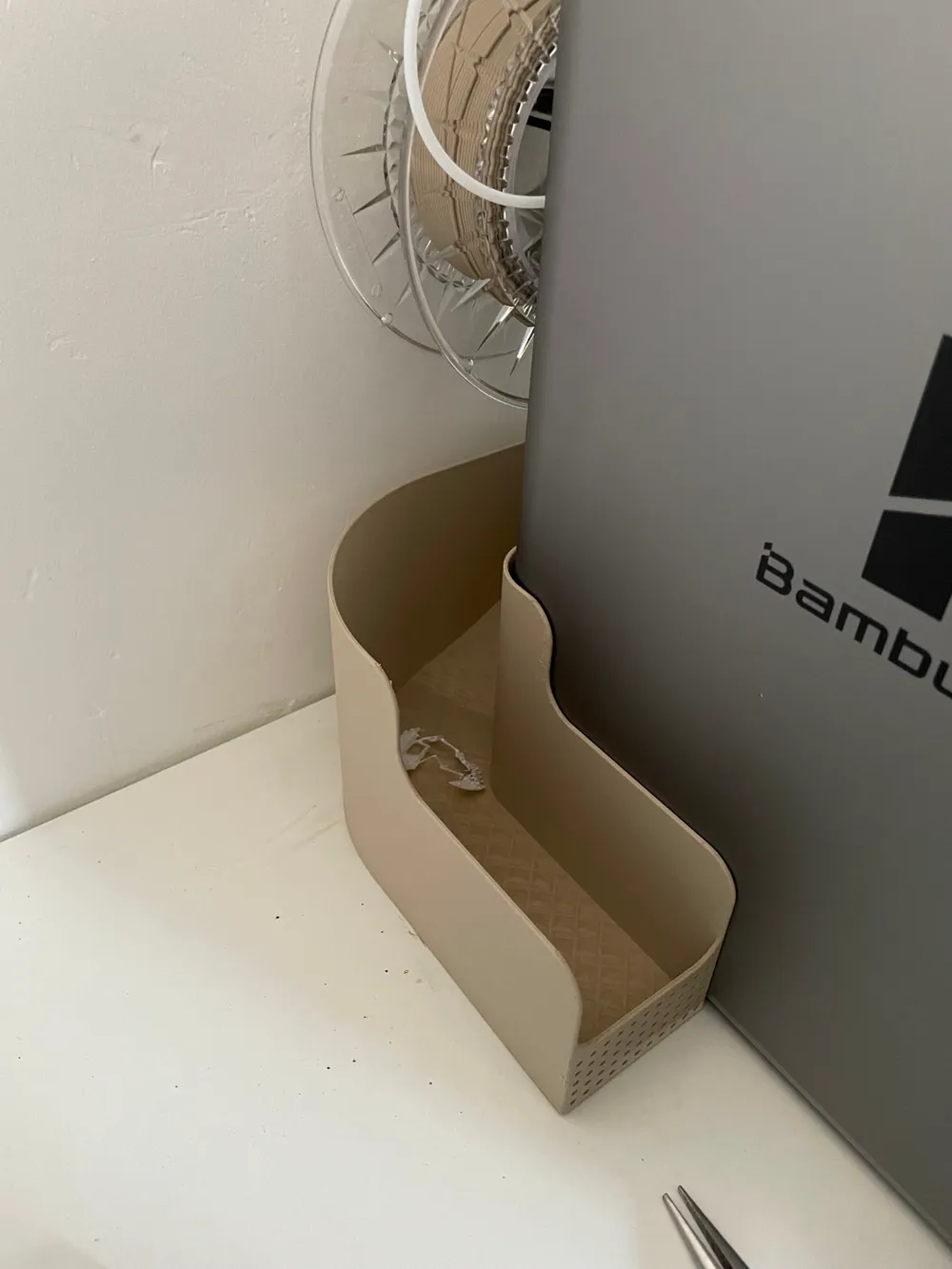 Customizable Trash Bin Purge for Bambu Lab X1 by 3d-tech - MakerWorld