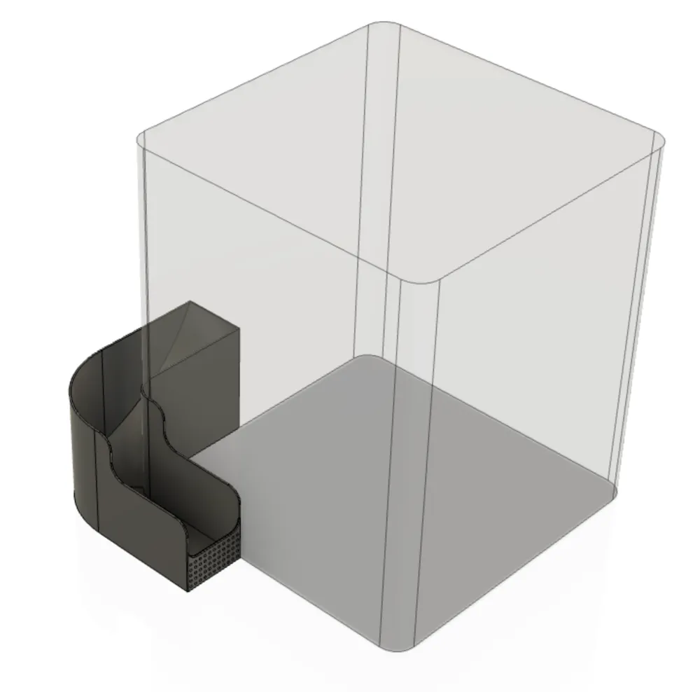 Customizable Trash Bin Purge for Bambu Lab X1 by 3d-tech - MakerWorld