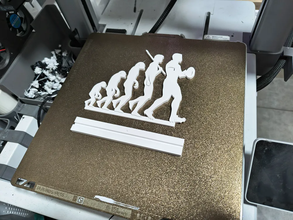 Human Evolution Silhouette – Rugby Edition! by ccrccrdk MakerWorld ...
