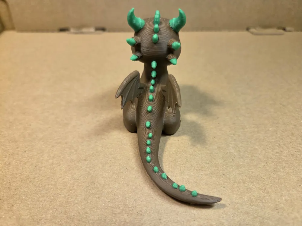 Gingerbread dragon - Free 3D Print Model - MakerWorld