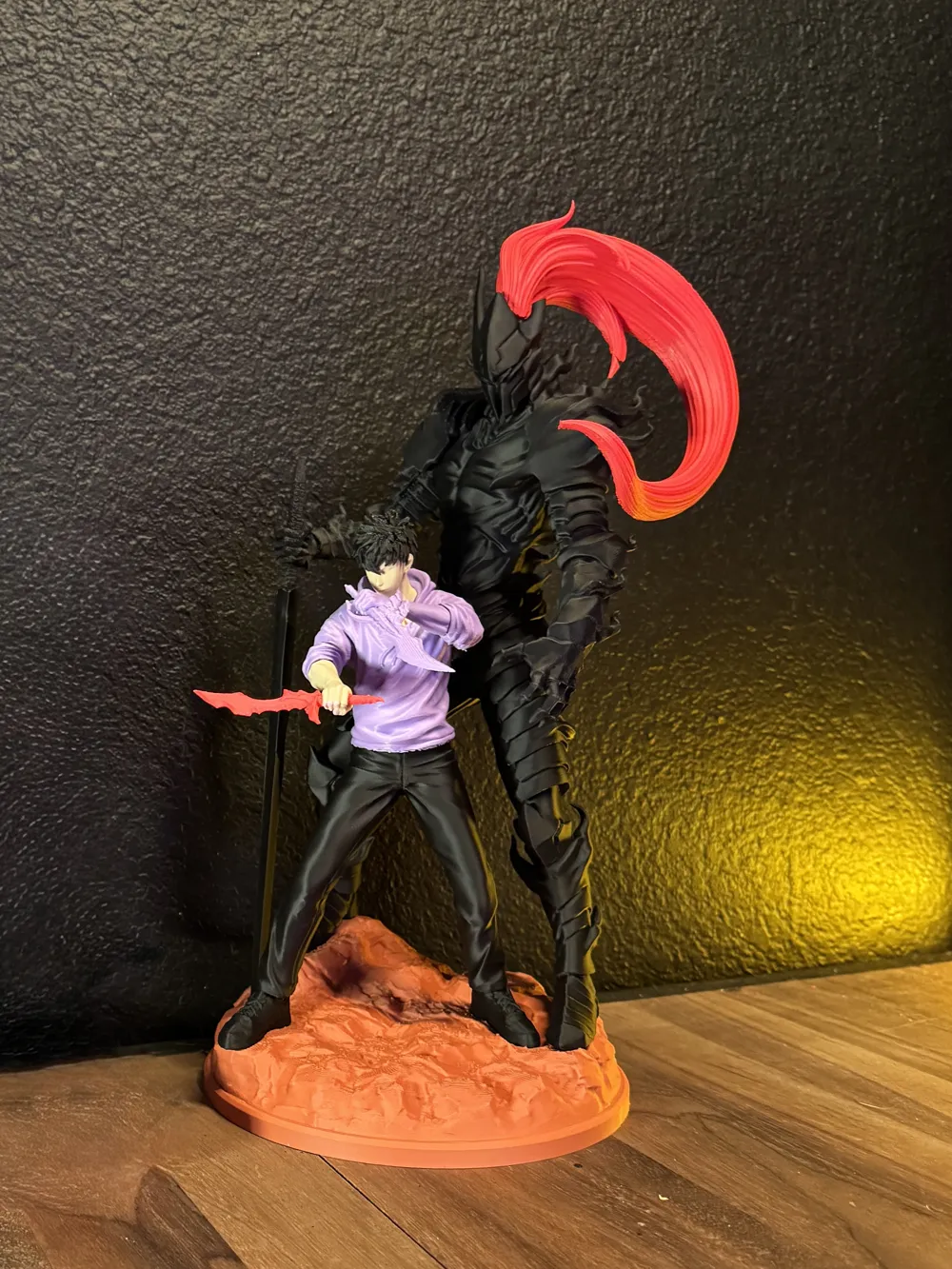 Solo Leveling Jin Woo Igris by Melted Plastic MakerWorld: Download Free 3D Models