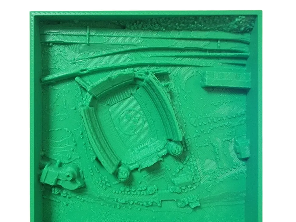 Pittsburgh Steelers 3D Stadium Map - Heinz Field - Free 3D Print Model ...