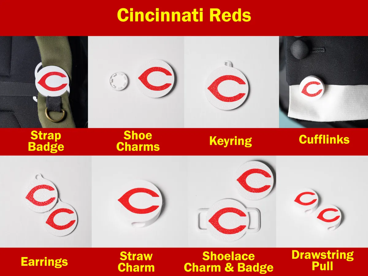 Cincinnati Reds Fan Set - Free 3D Print Model - MakerWorld