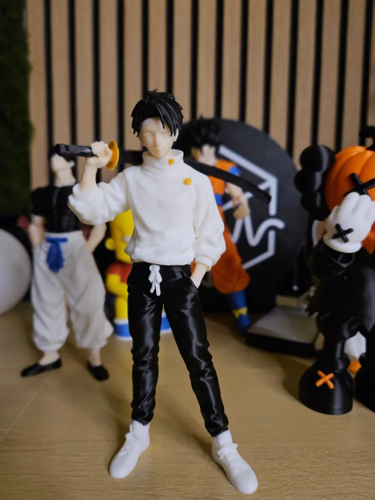 Yuta Okkotsu: Jujutsu Kaisen Swordsman NO AMS - Free 3D Print Model ...