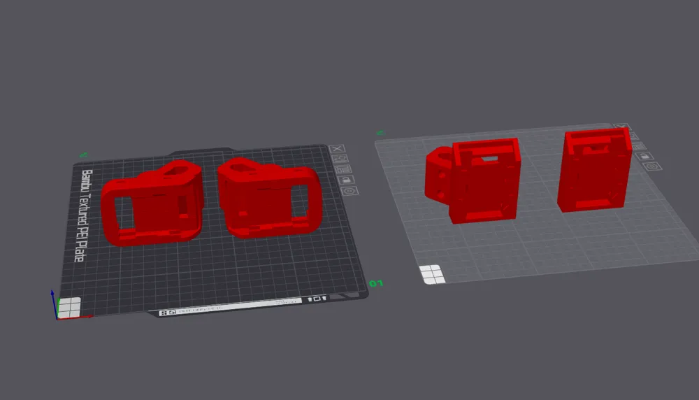 Milwaukee Packout Dewalt 22v Battery holder-left and right v1&v2 by ...