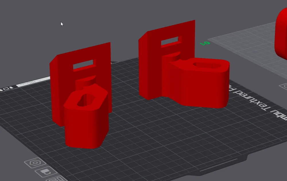Milwaukee Packout Dewalt 22v Battery holder-left and right v1&v2 by ...