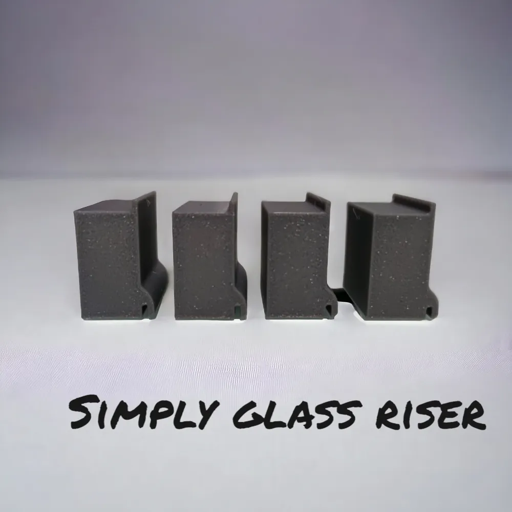 Simply glass riser x1c by M3D WORKSMakerWorld: Download Free 3D Models
