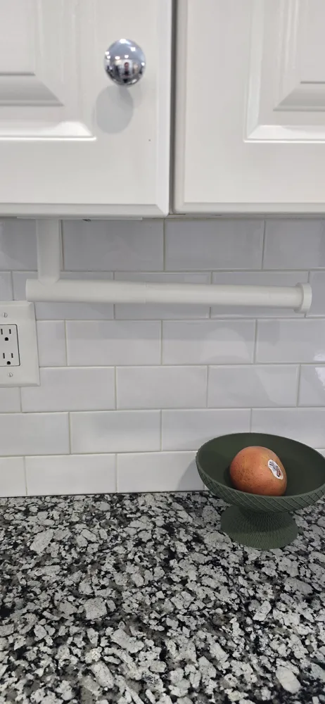 Suporte para Papel Toalha – Montado com Parafusos Sob o Armário ...