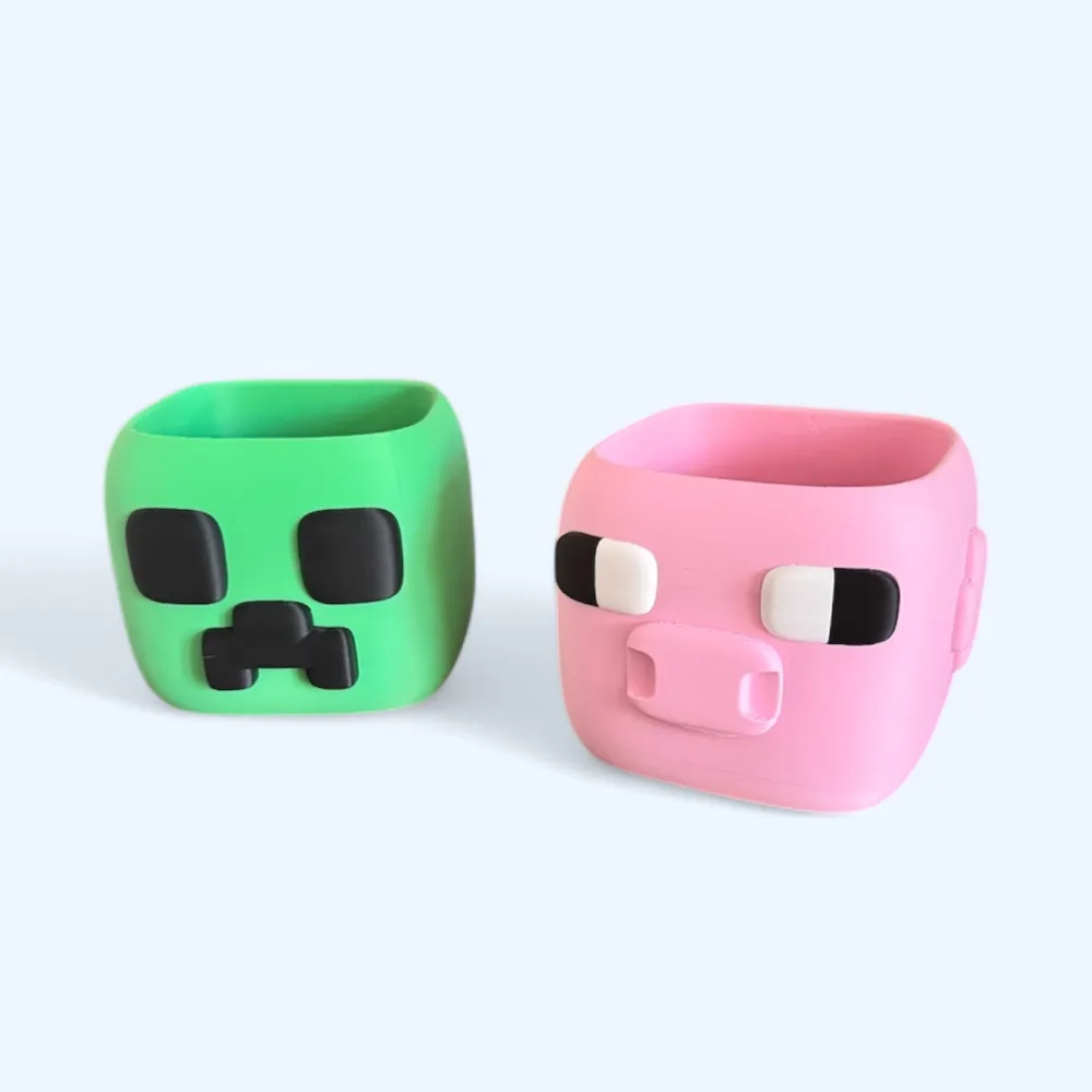 Minecraft Pig Bucket (AMS and Non AMS Version) by Creat3DWorks ...