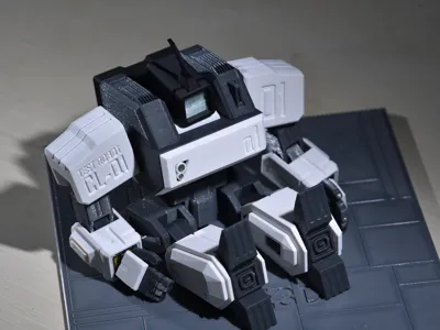 CL-Q1 Solid Rock Heavy-Duty Mechanoid (Prototype) by 腾云驾雾陈先森 MakerWorld ...