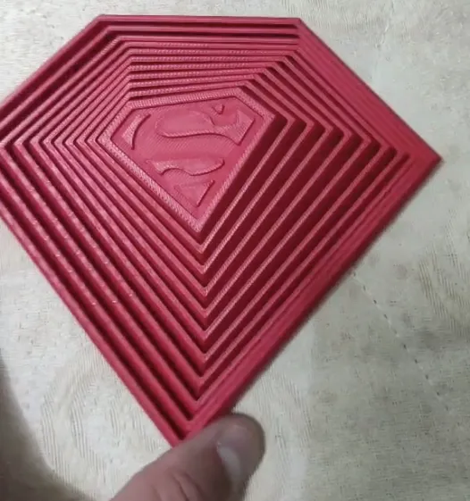 Superman Super Fidget Toy - Free 3D Print Model - MakerWorld