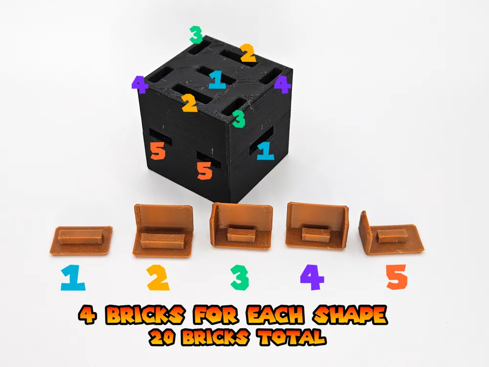 Super Mario Bricks - Multi Part - Free 3D Print Model - MakerWorld