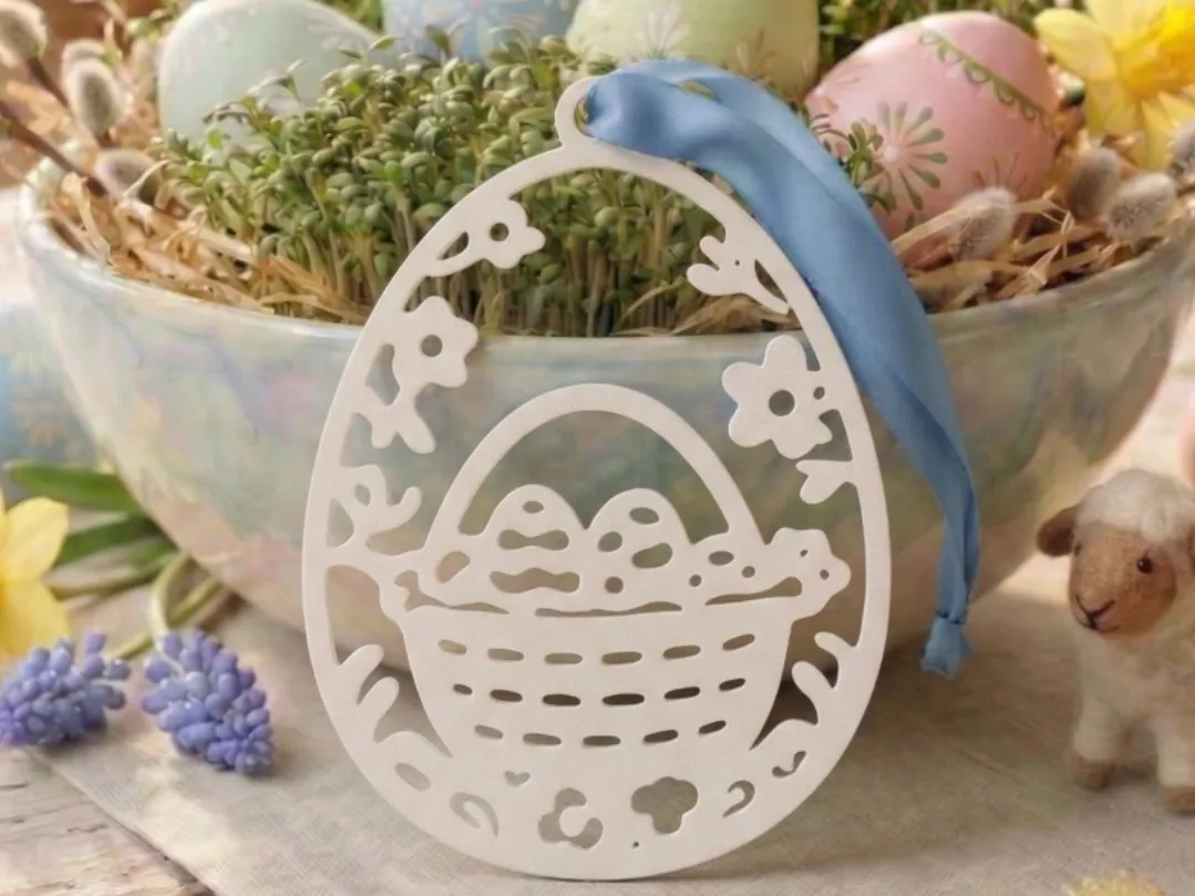 Easter egg decoration to hanging - Free 3D Print Model - MakerWorld