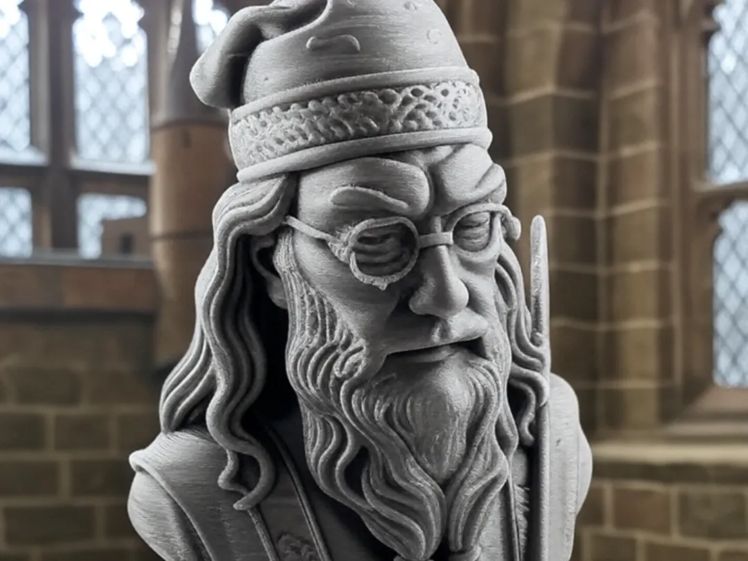 Albus Dumbledore Bust - Free 3D Print Model - MakerWorld