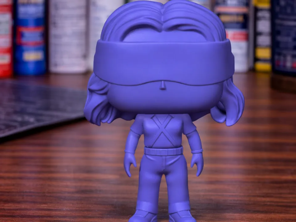 Stranger Things Eleven Blindfolded Chibi Figure - Free 3D Print Model ...