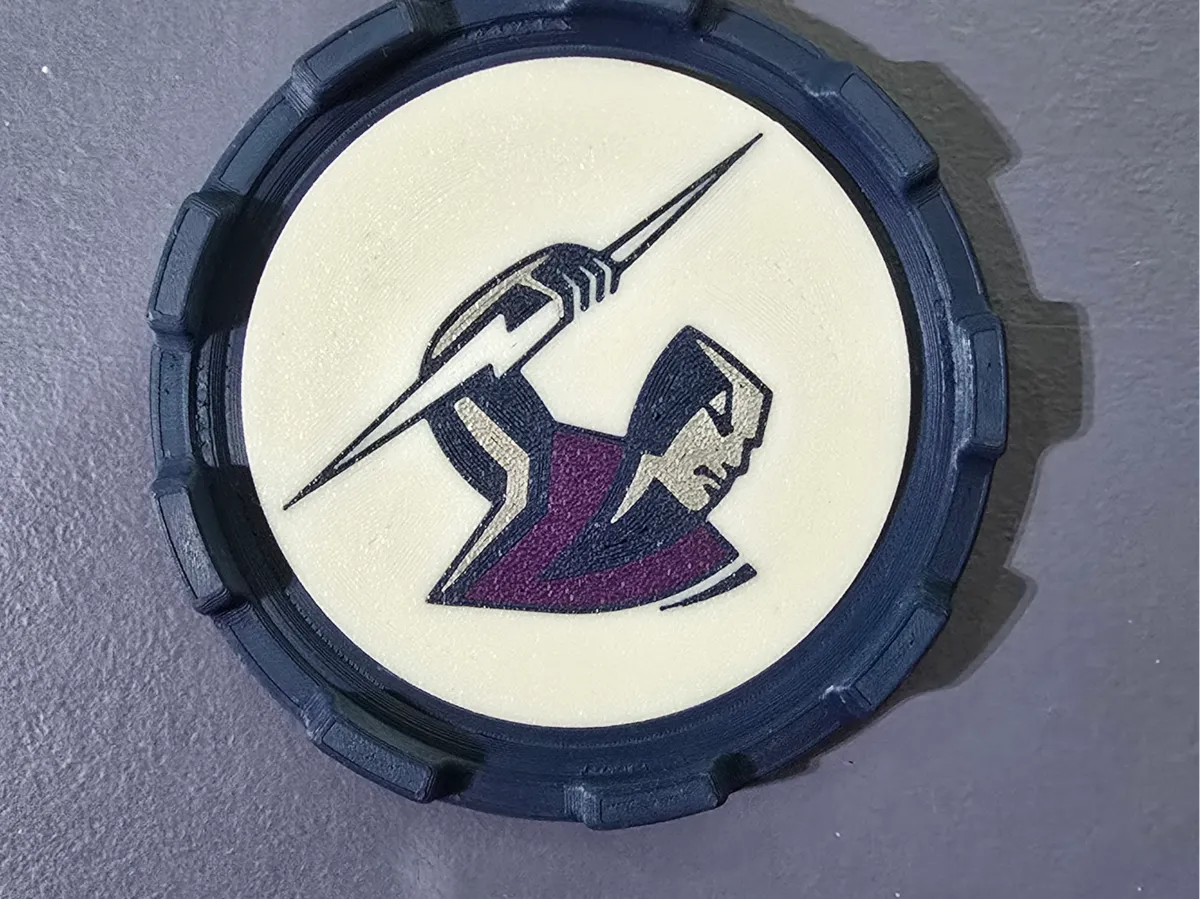COASTER MASTER INSERT - NRL MELBOURNE STORM V2 - Free 3D Print Model ...