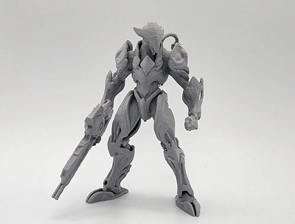 Warframe Figure - Free 3D Print Model - MakerWorld