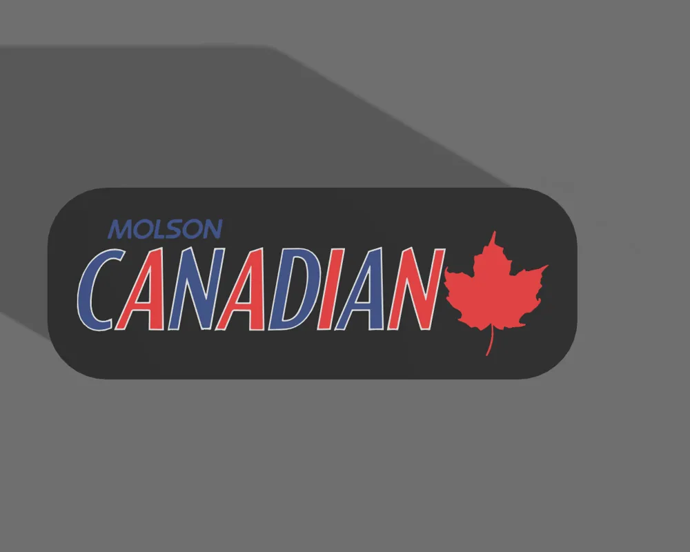 Molson Canadian LED Lightbox by Tyler - MakerWorld